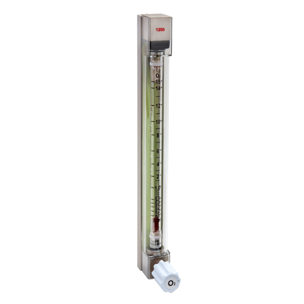Series 1200BV-ANS-230 Anaesthetic Variable Area Flow Meter - B.E.S. Flowmeters