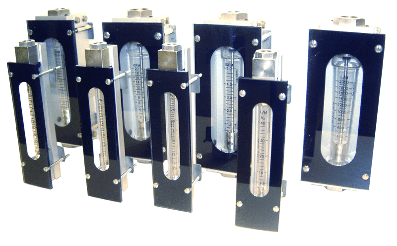 Series 1200V Variable Area Flow Meter with Control Valve. - B.E.S. Flowmeters