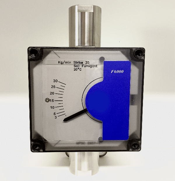 Series F6000 Metal Tube Variable Area Inline Flow Meter - B.E.S. Flowmeters
